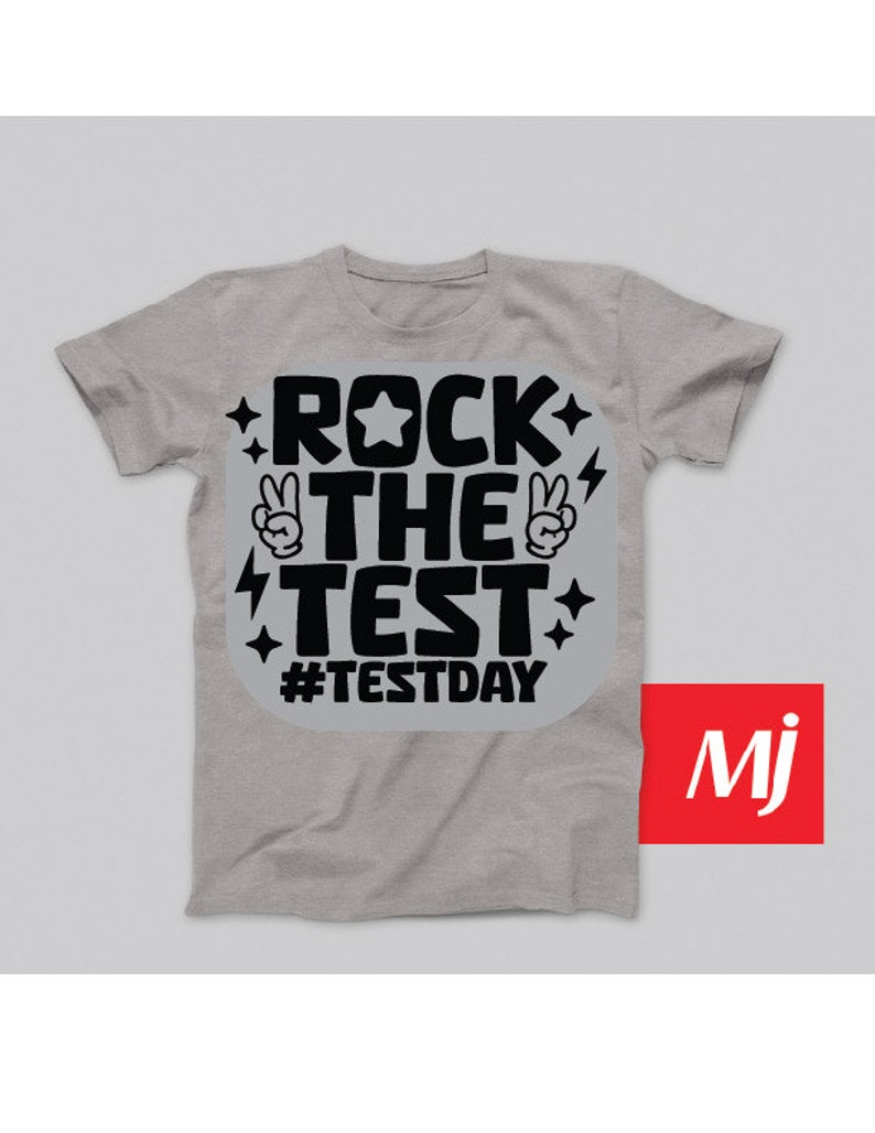 Rock the Test SVG: Teacher Testday Clipart (digital Download) - Etsy
