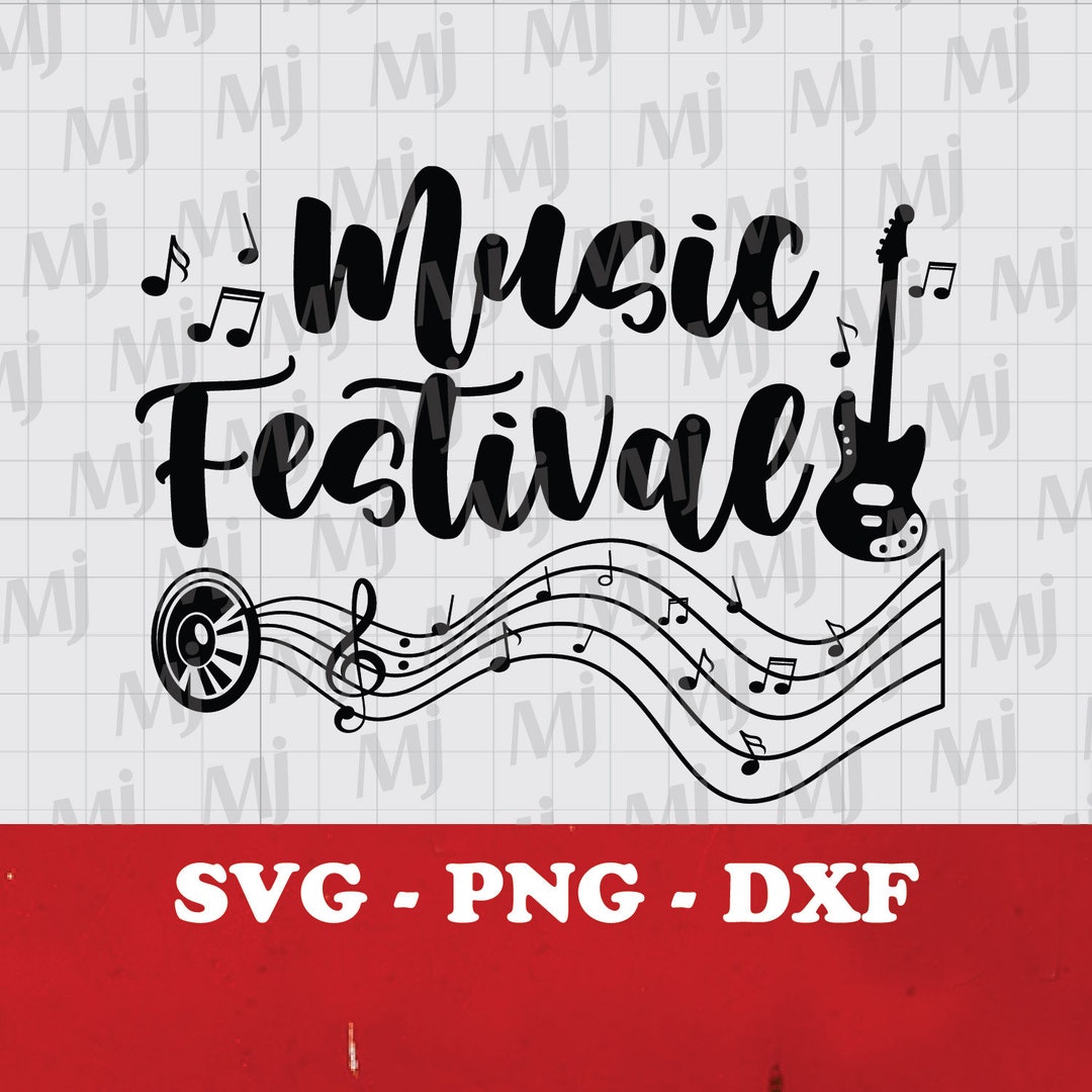Music Festival SVG: Music is My Boyfriend, Cricut Files (digital ...