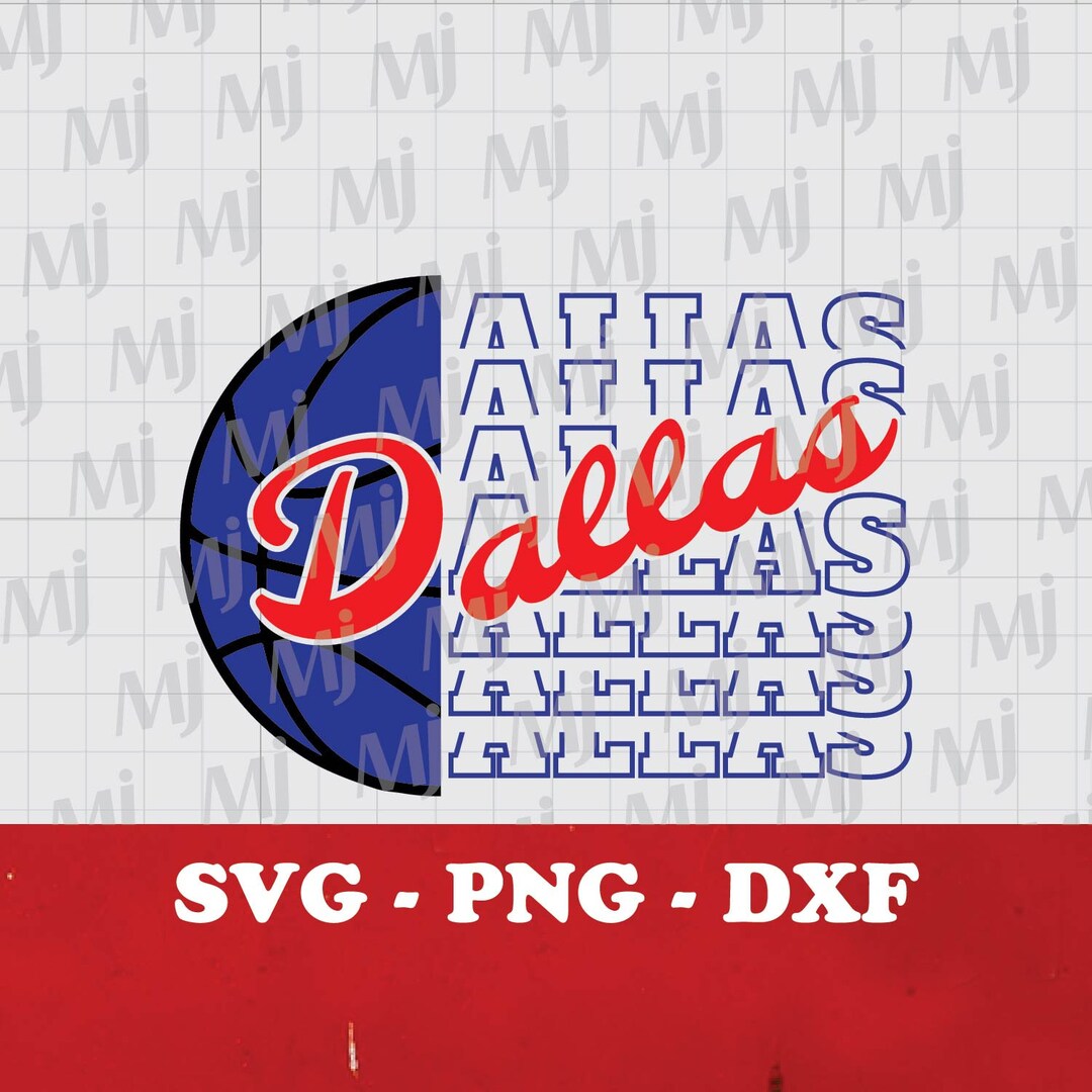 Dallas Mavericks SVG: Basketball Team Lover Design (digital Download ...