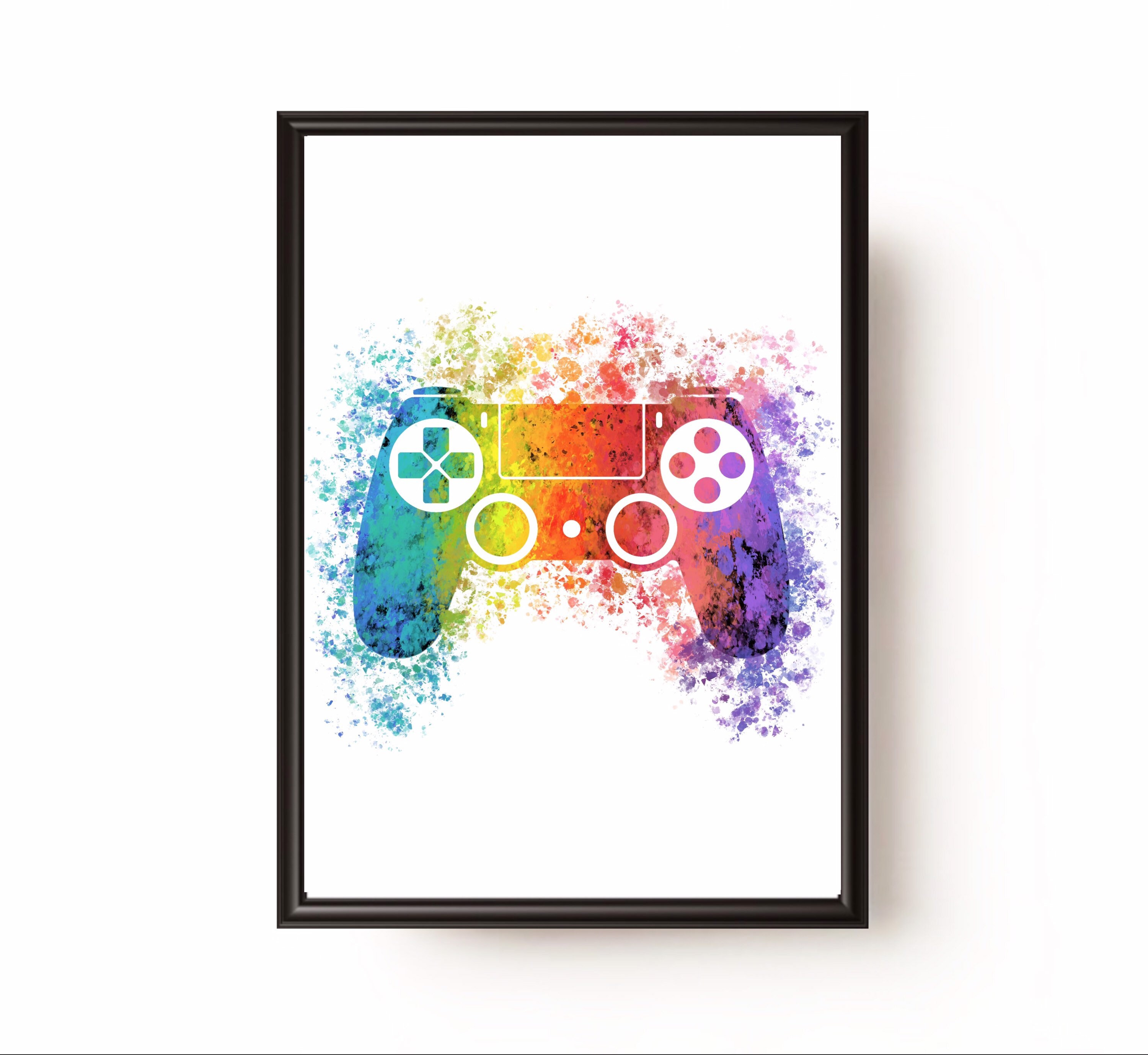Print Poster Gaming Art, Game Room Slaapkamer Decor, Gamer Wall Prints ...
