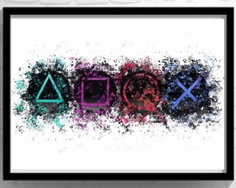 Gaming Wall Art | Etsy