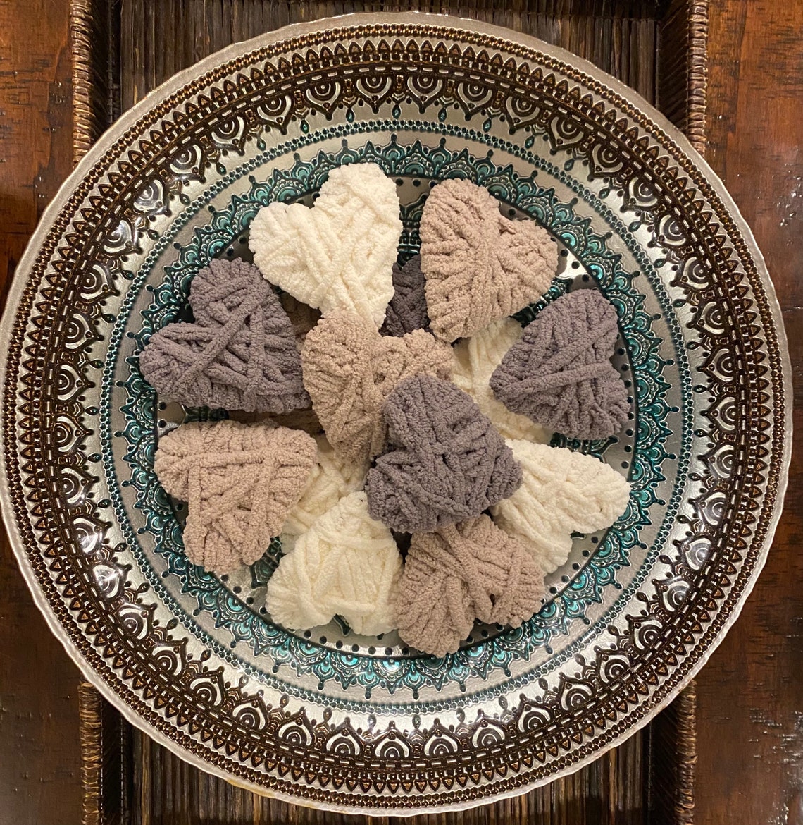 Yarn Hearts Heart Decoration Heart Shape Diffuser Yarn | Etsy