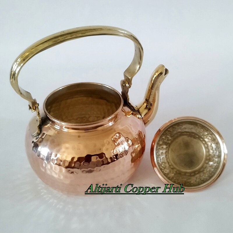 Copper Tea Pot - Etsy