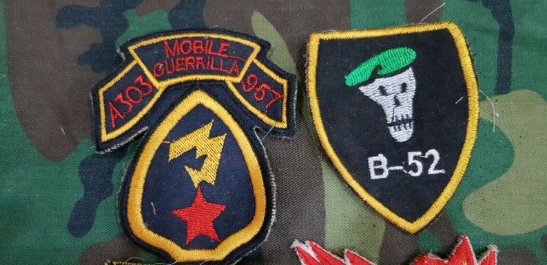 Vietnam War CIA Project Delta Patch Set 3 MACV SOG Green Beret Phoenix ...