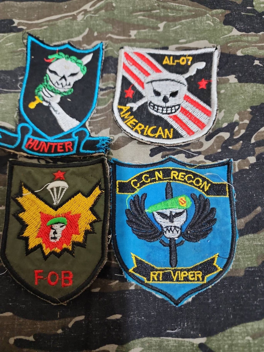 Vietnam War MACV SOG CCN Recon Team Set 13 Green Beret Phoenix Program ...