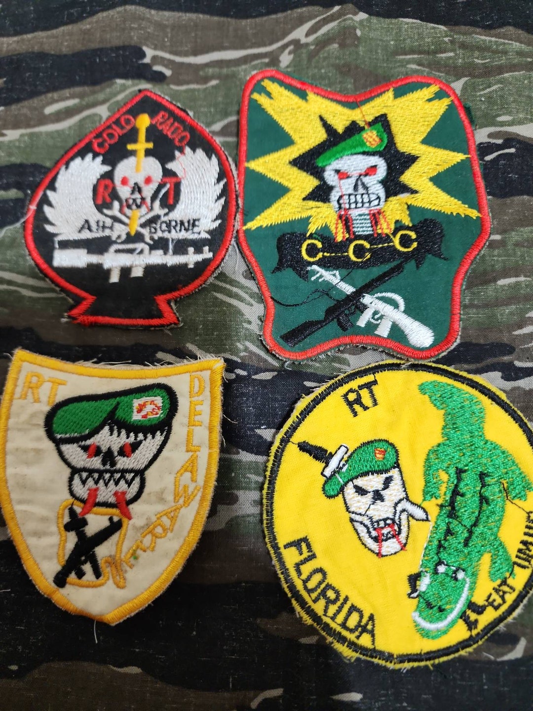 Vietnam War MACV SOG CCC Recon Team Set 9 Green Beret Phoenix Program ...