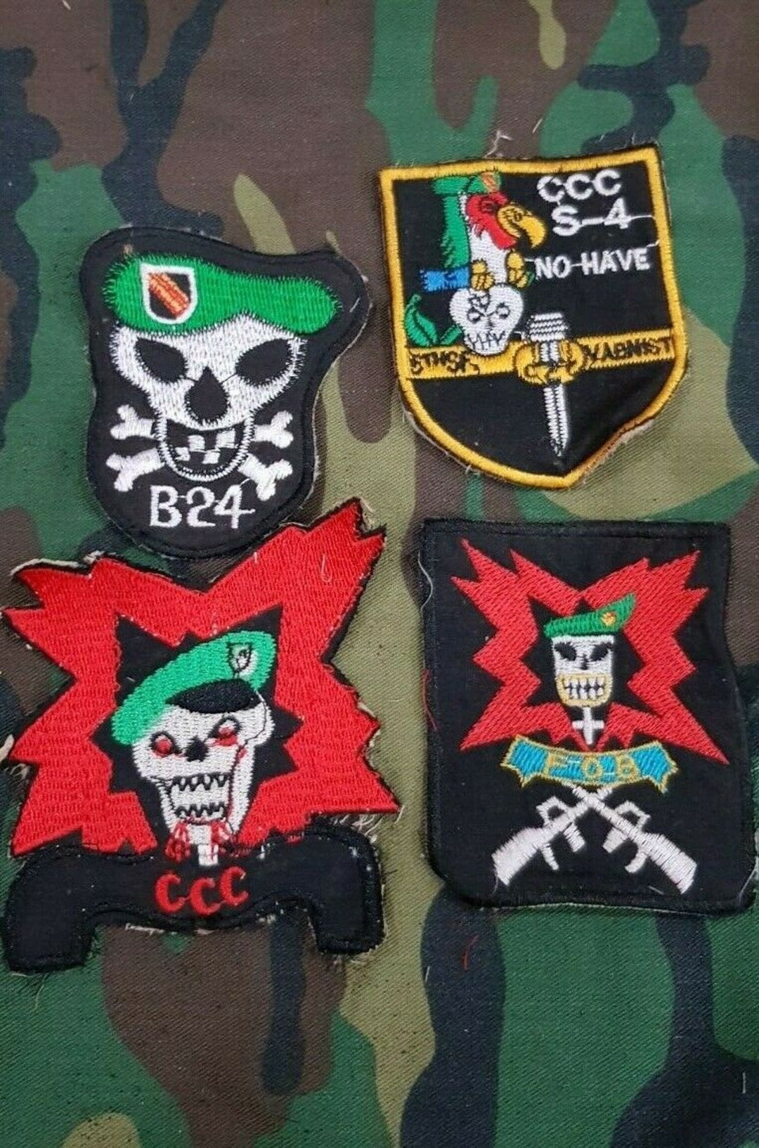 Vietnam War MACV SOG CCC Recon Team Set 15 Green Beret Phoenix Program ...