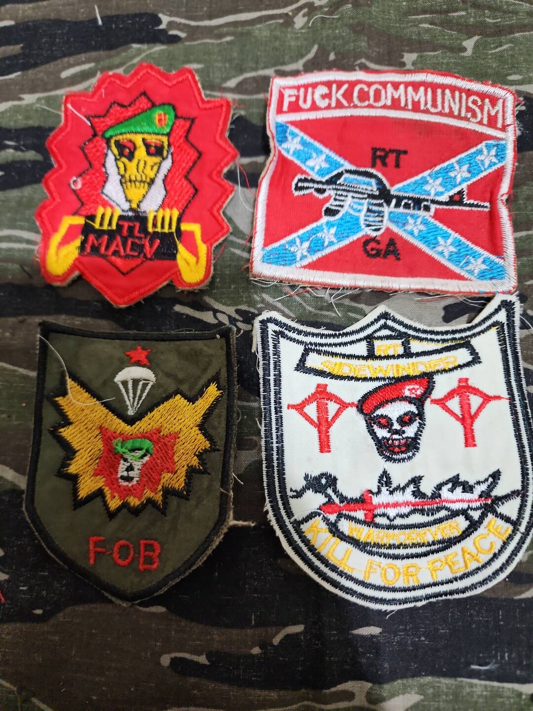 Vietnam War MACV SOG CCN Recon Team Set 11 Green Beret Phoenix Program ...