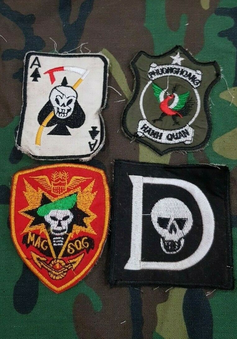 Vietnam War CIA Project Delta Patch Set 2 MACV SOG Green | Etsy