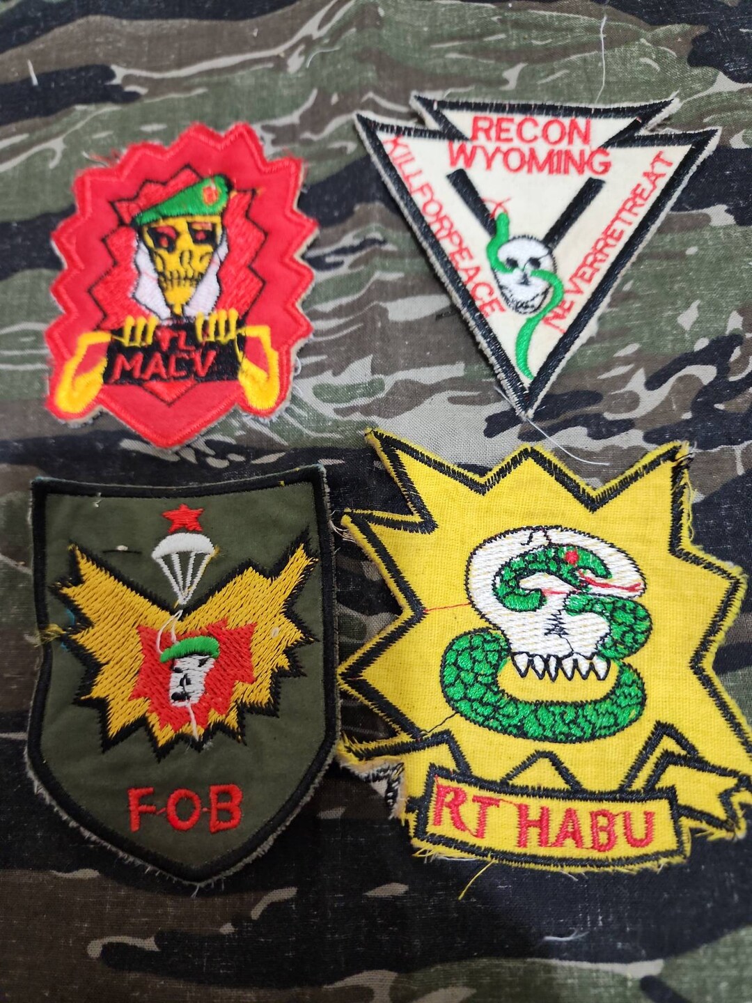 Vietnam War MACV SOG CCN Recon Team Set 14 Green Beret Phoenix Program ...