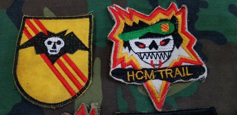 Vietnam War CIA Project Delta Patch Set 4 MACV SOG Green Beret Phoenix ...