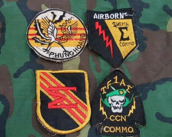 Vietnam War CIA Project Sigma Patch Set 3 MACV SOG Green | Etsy
