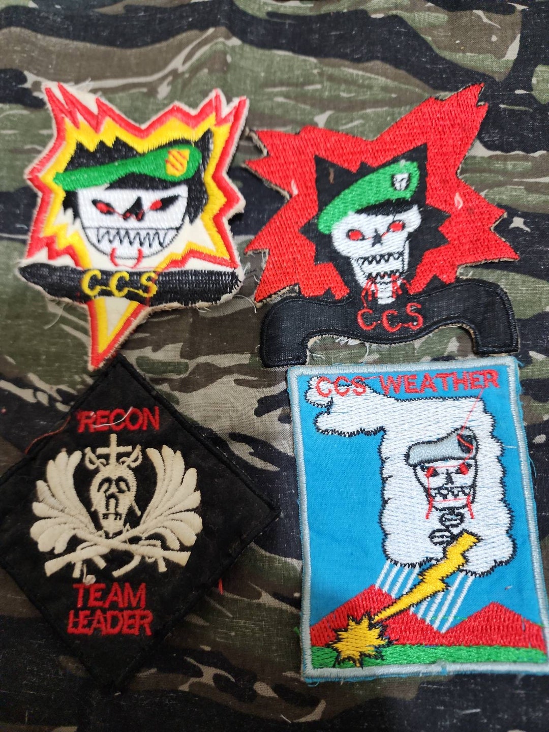 Vietnam War MACV SOG CCS Recon Team Set 3 Green Beret Phoenix Program ...