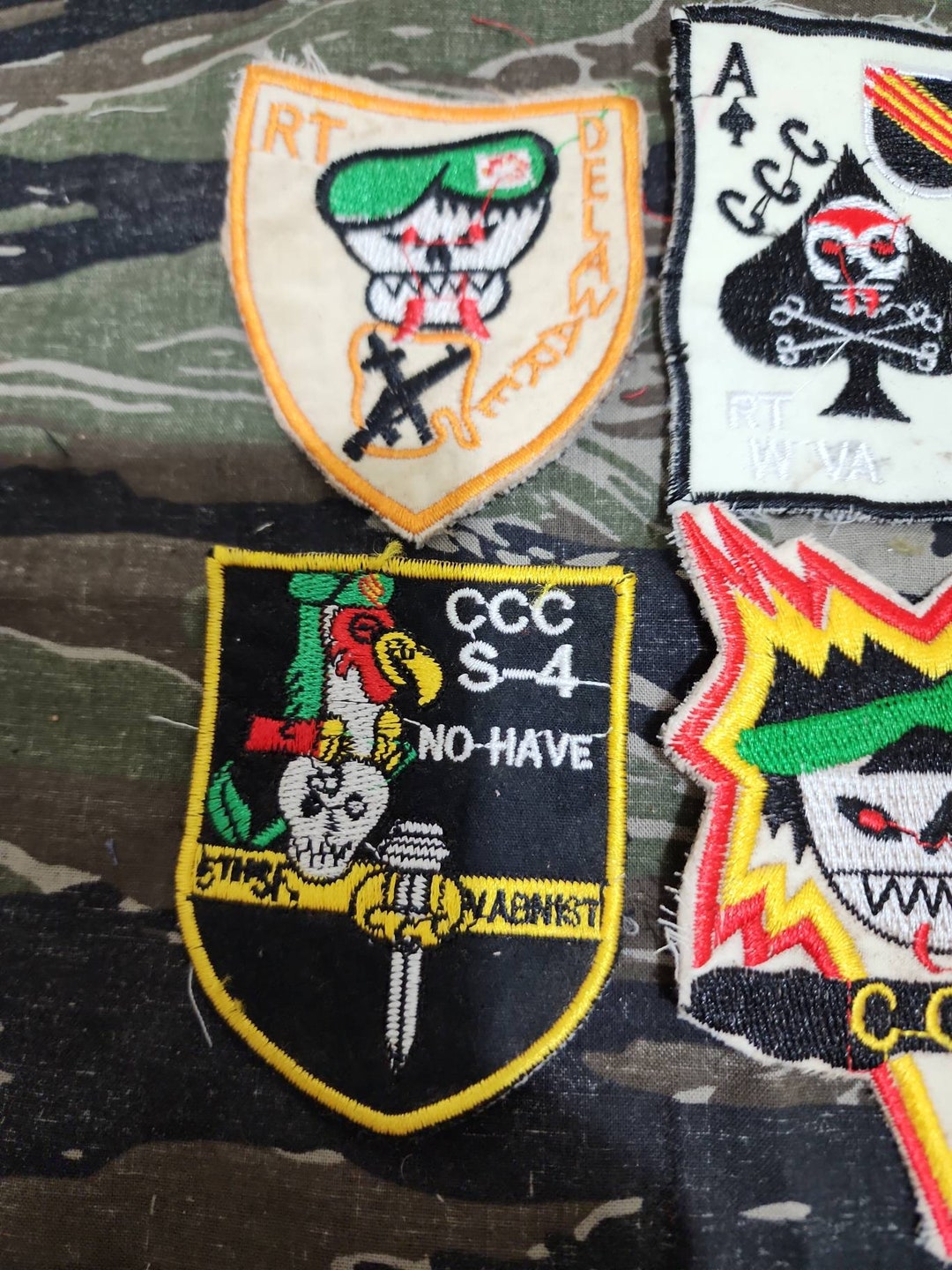 Vietnam War MACV SOG CCC Recon Team Set 10 Green Beret Phoenix Program ...