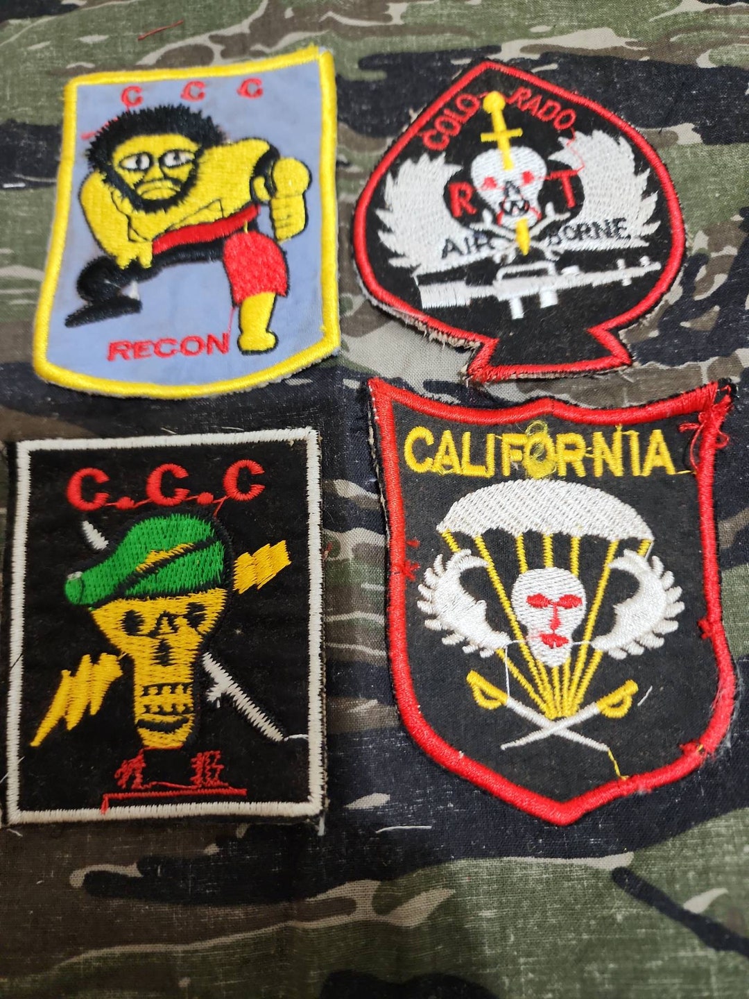 Vietnam War MACV SOG CCC Recon Team Set 17 Green Beret Phoenix Program ...