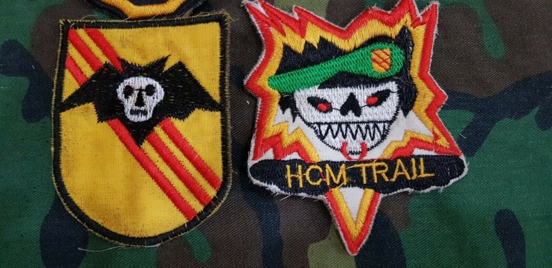 Vietnam War CIA Project Delta Patch Set 3 MACV SOG Green Beret Phoenix ...