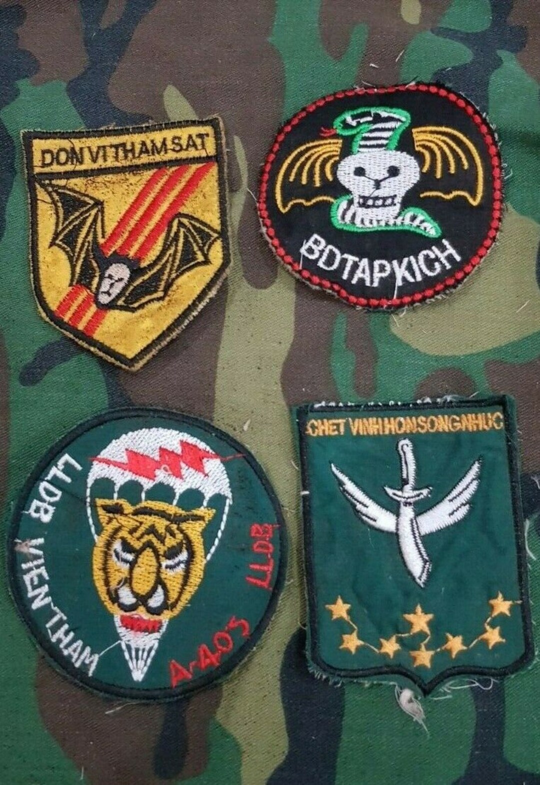 Vietnam War MACV PRU Recon Team Set 6 Green Beret PRU Phoenix Program ...