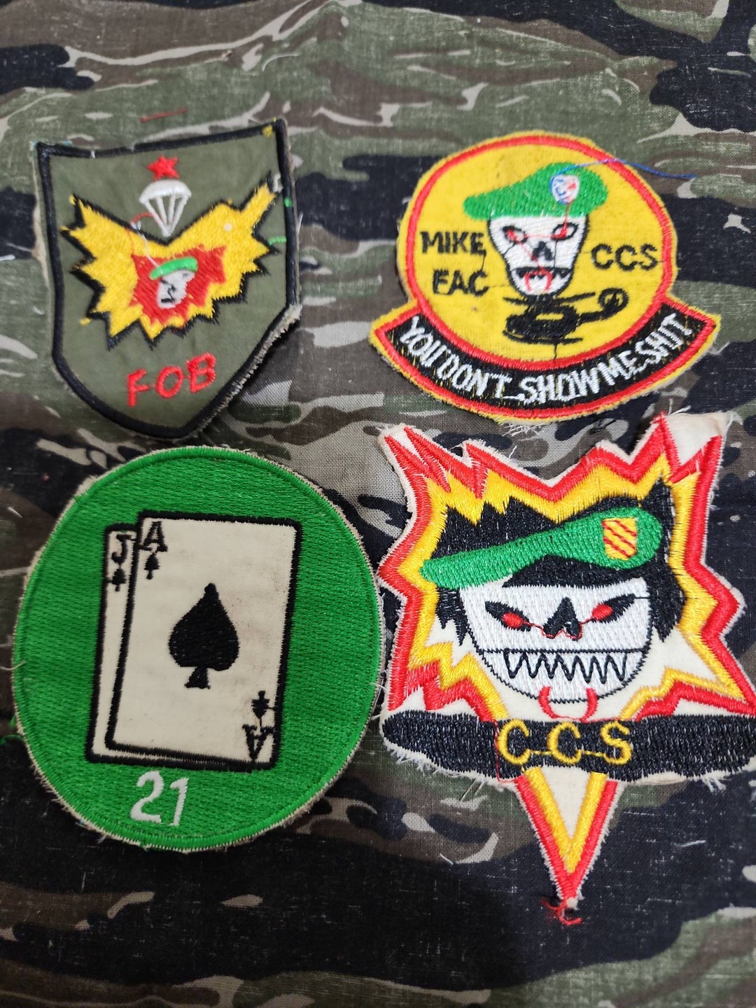 Vietnam War MACV SOG CCS Recon Team Set 1 Green Beret Phoenix Program ...