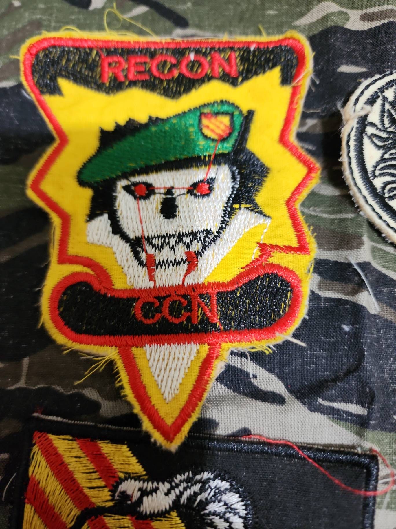 Vietnam War MACV SOG CCN Recon Team Set 8 Green Beret Phoenix Program ...
