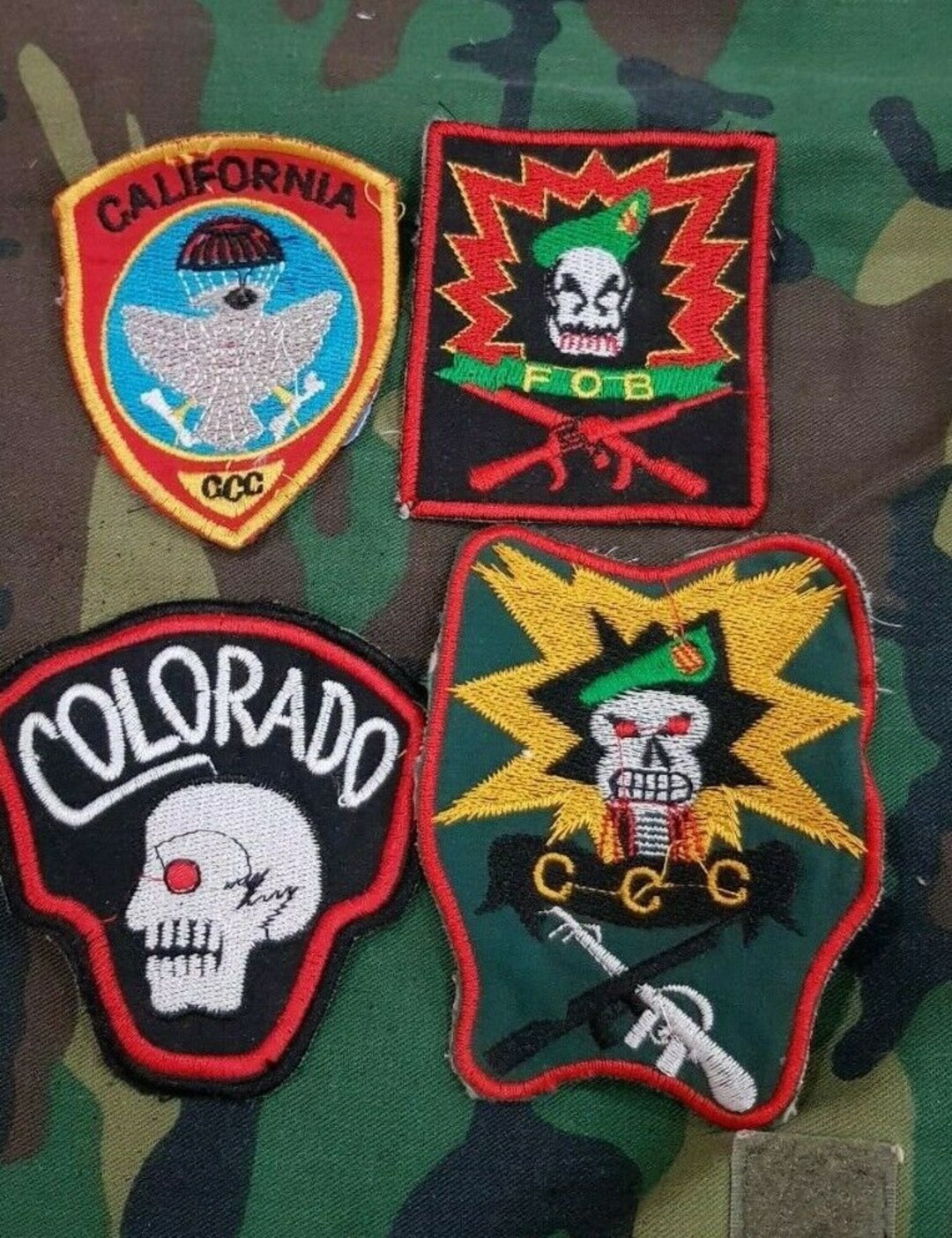 Vietnam War MACV SOG CCC Recon Team Set 10 Green Beret Phoenix Program ...