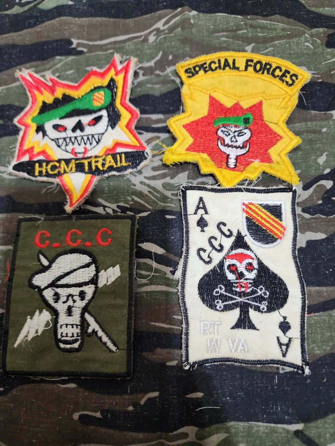 Vietnam War MACV SOG CCN Recon Team Set #14 - Green Beret Phoenix ...