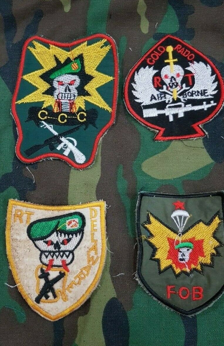 Vietnam War MACV SOG CCC Recon Team Set 6 Green Beret Phoenix Program ...