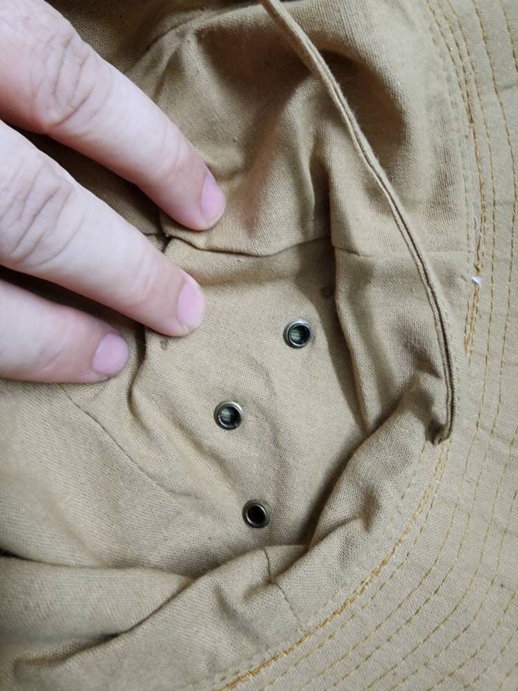 Vietnam War North Vietnamese Army NVA Khaki Tan Colored Boonie Hat Size ...