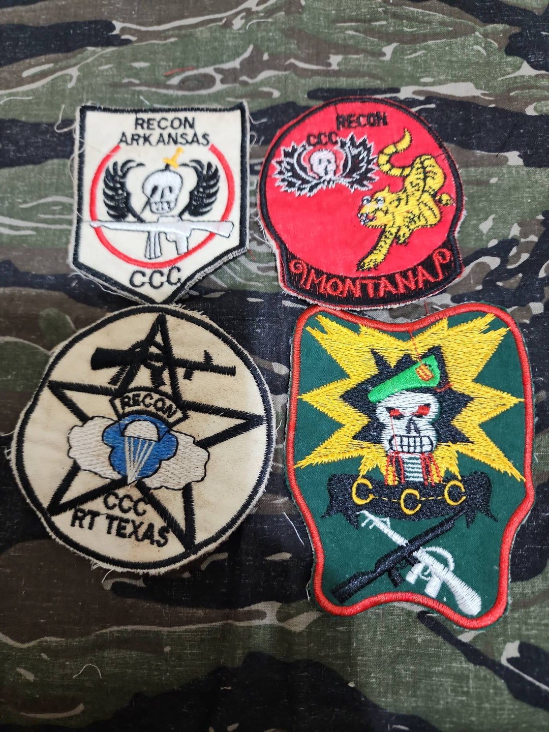 Vietnam War MACV SOG CCC Recon Team Set 4 Green Beret Phoenix Program ...