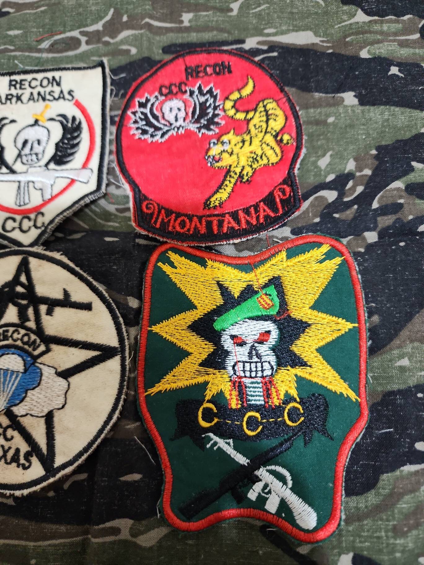 Vietnam War MACV SOG CCC Recon Team Set 4 Green Beret Phoenix Program ...