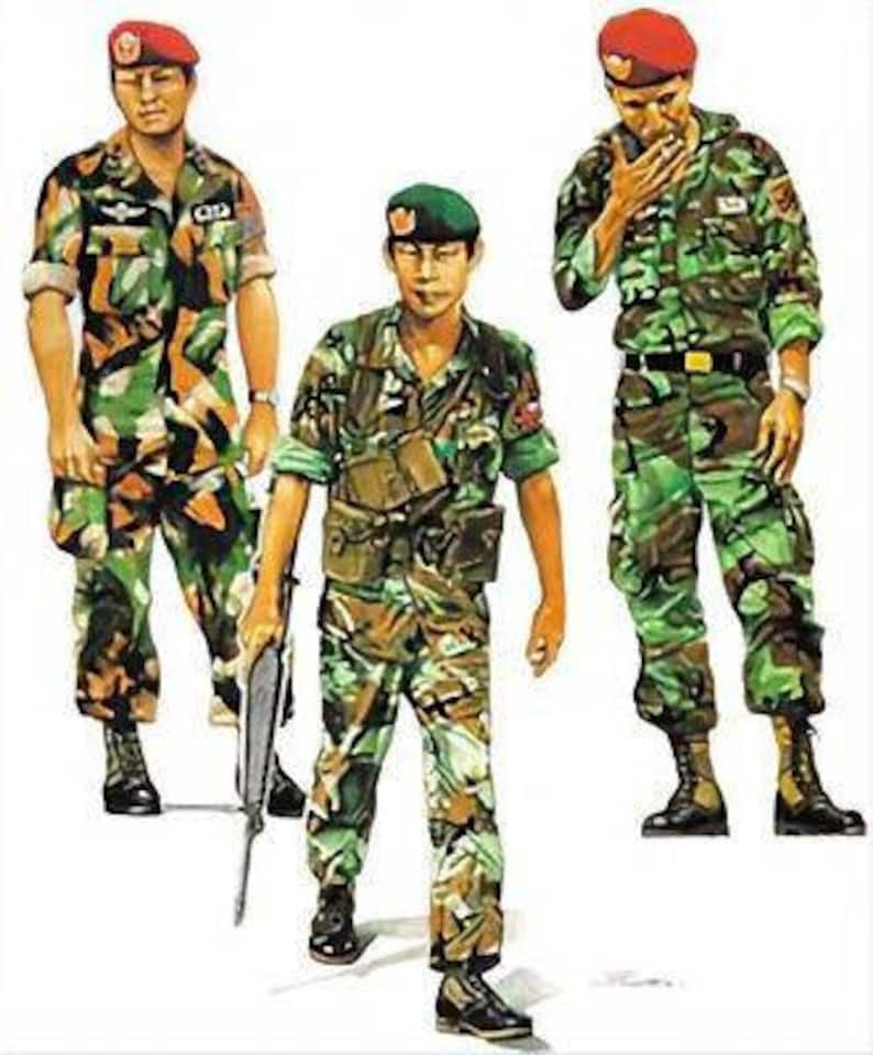 Vietnam War ARVN LLDB Special Forces Beret - Etsy