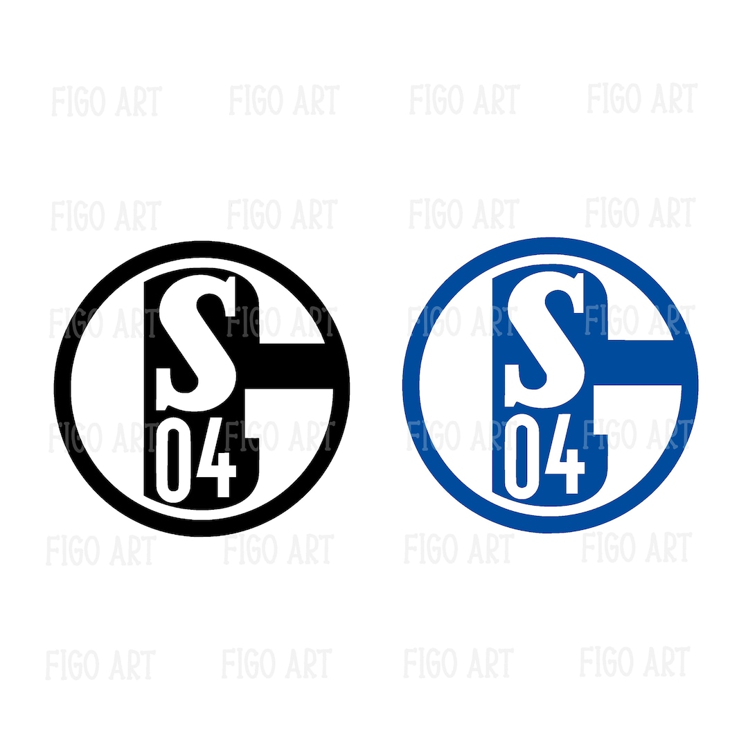 Schalke 04 Soccer Football Logo Sign Svg Ai Jpg Png Eps Pdf - Etsy