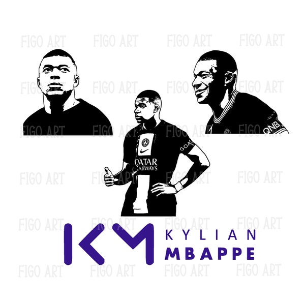 Kylian mbappé jpg - Etsy France