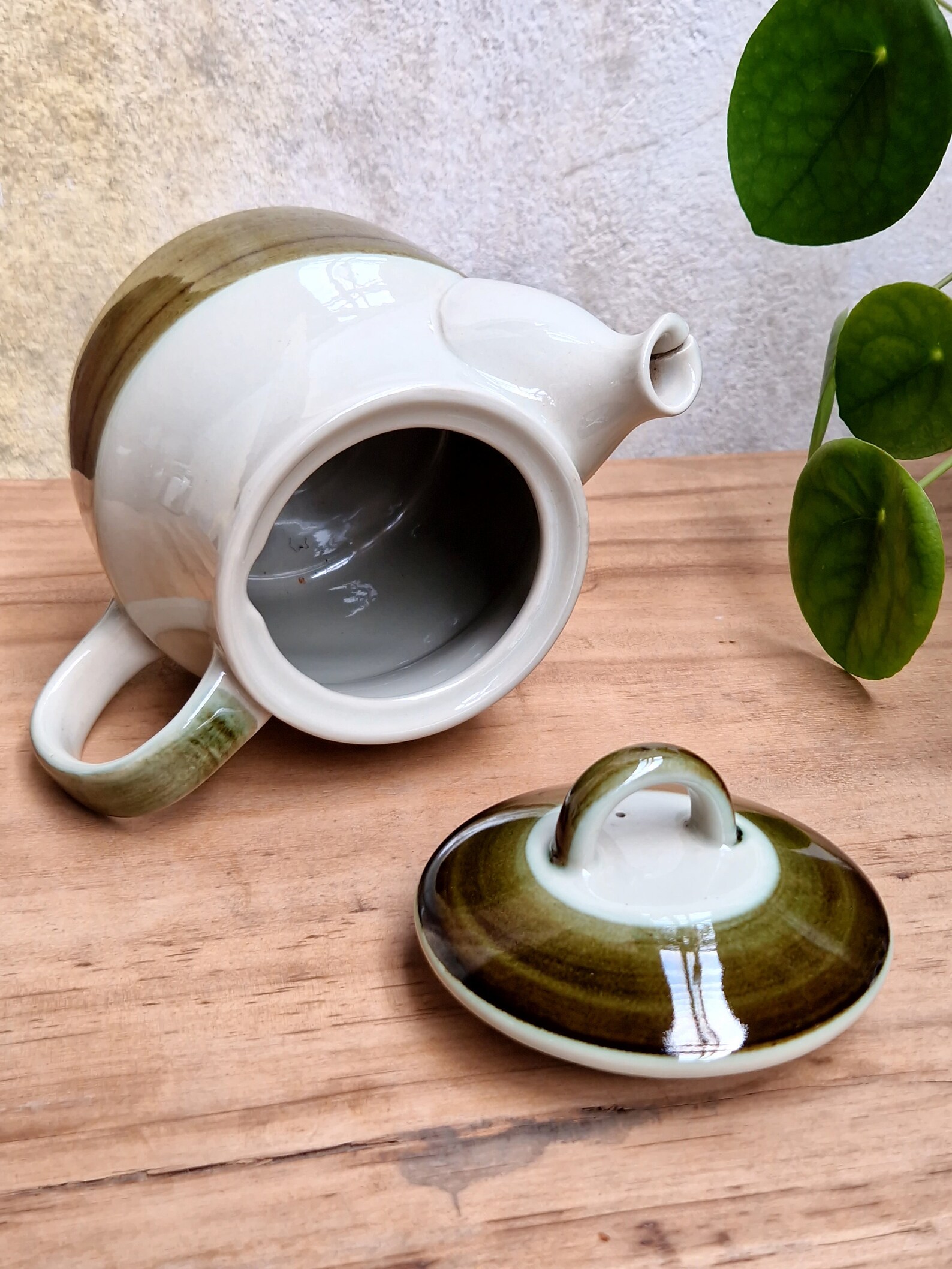 Rörstrand Sweden Maya Olive Green Teapot Design by Marianne Westman. - Etsy
