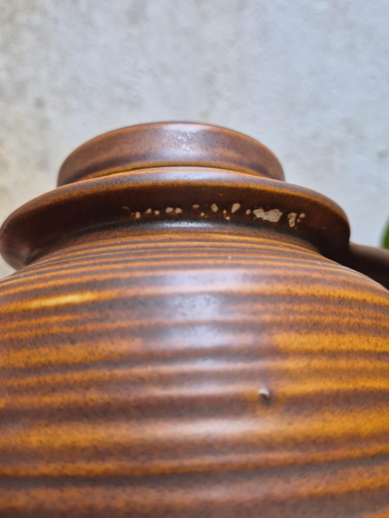 Arabia of Finland Kaarna Grote Bruine Theepot Scandinavisch Design Van ...