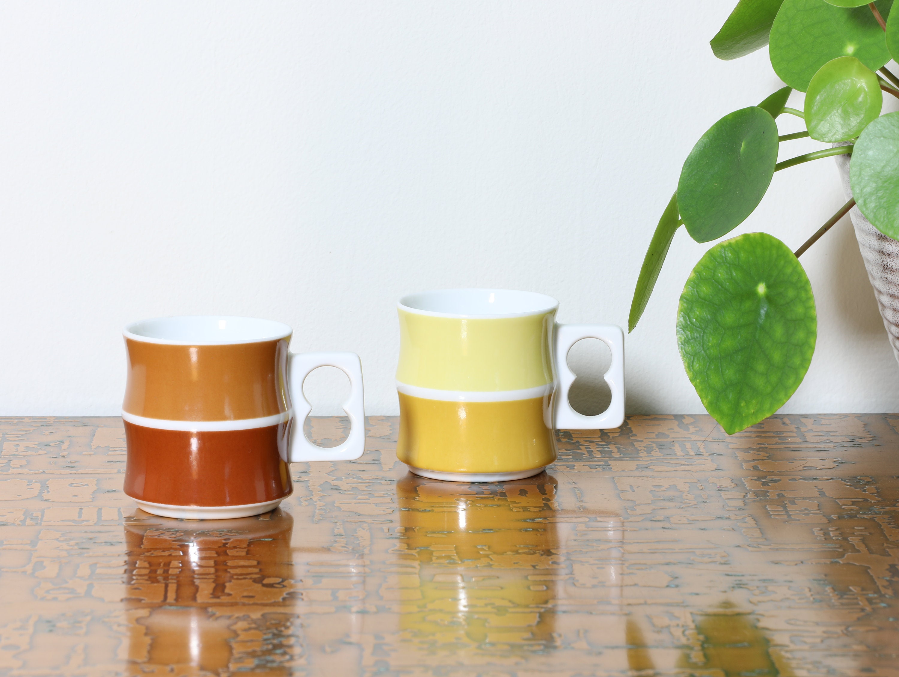 Arzberg Porzellanfabrik Germany 70s Chromatics Goldbraun Coffee ...