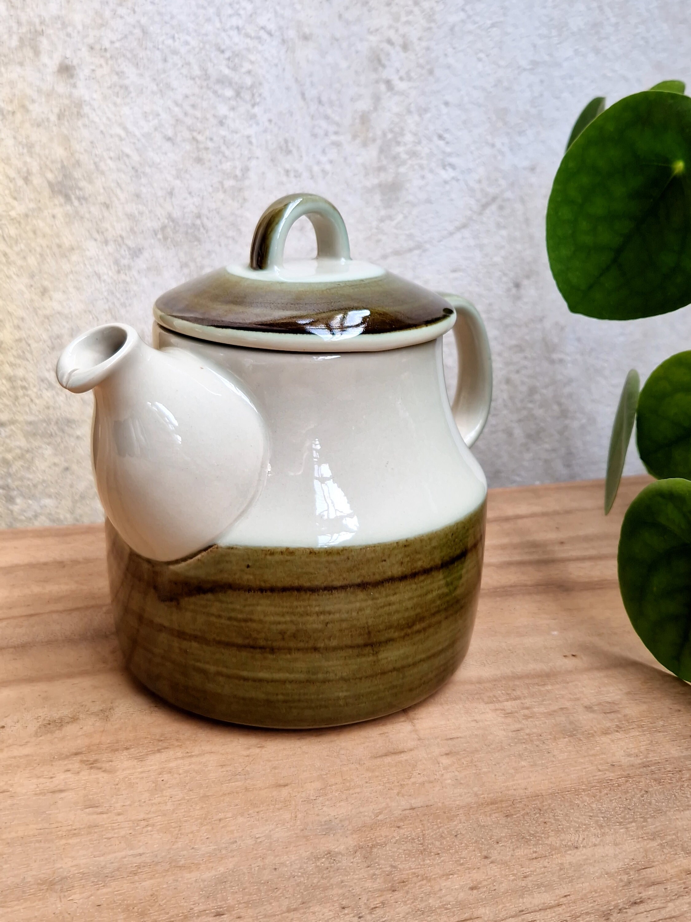 Rörstrand Sweden Maya Olive Green Teapot Design by Marianne Westman. - Etsy
