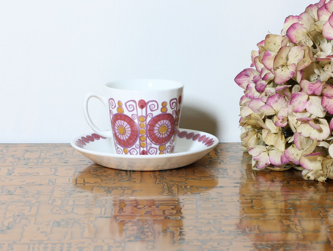 Figgjo Flint Norway Barcarole Coffee Cup and Saucer Design by Turi ...