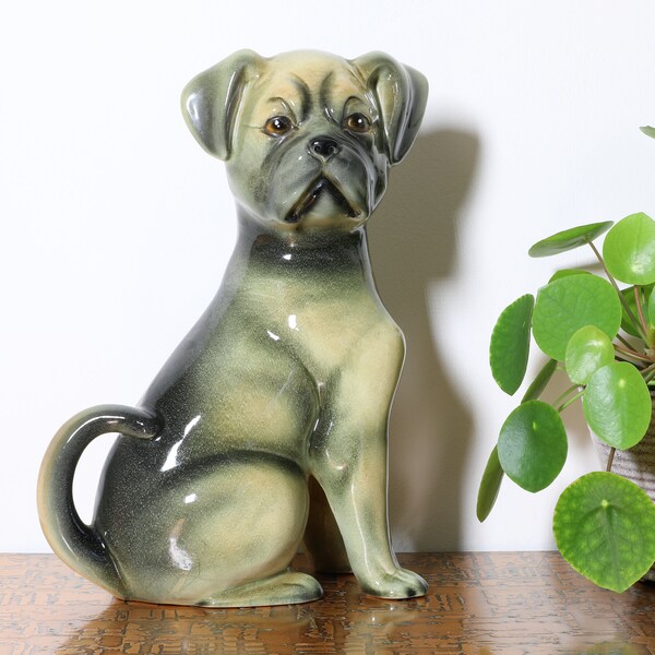 Kitsch Dog Figurine - Etsy