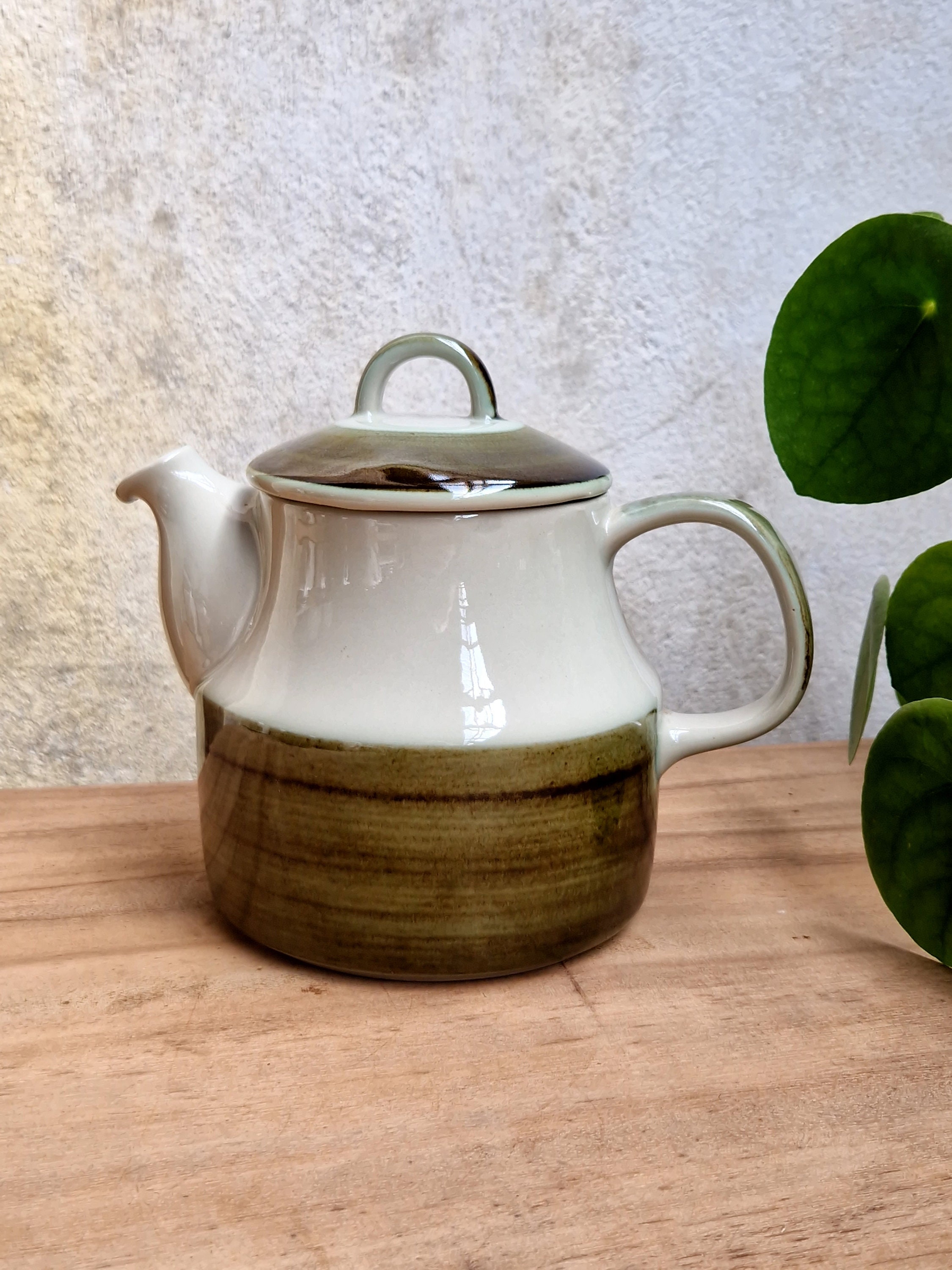 Rörstrand Sweden Maya Olive Green Teapot Design by Marianne Westman. - Etsy