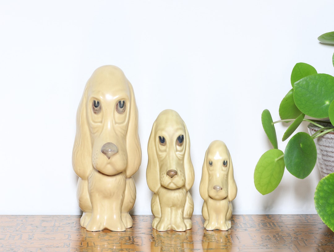 Sylvac Sad Sam Dog Figurine Set No. 2951 2950 2938 Made in England. - Etsy