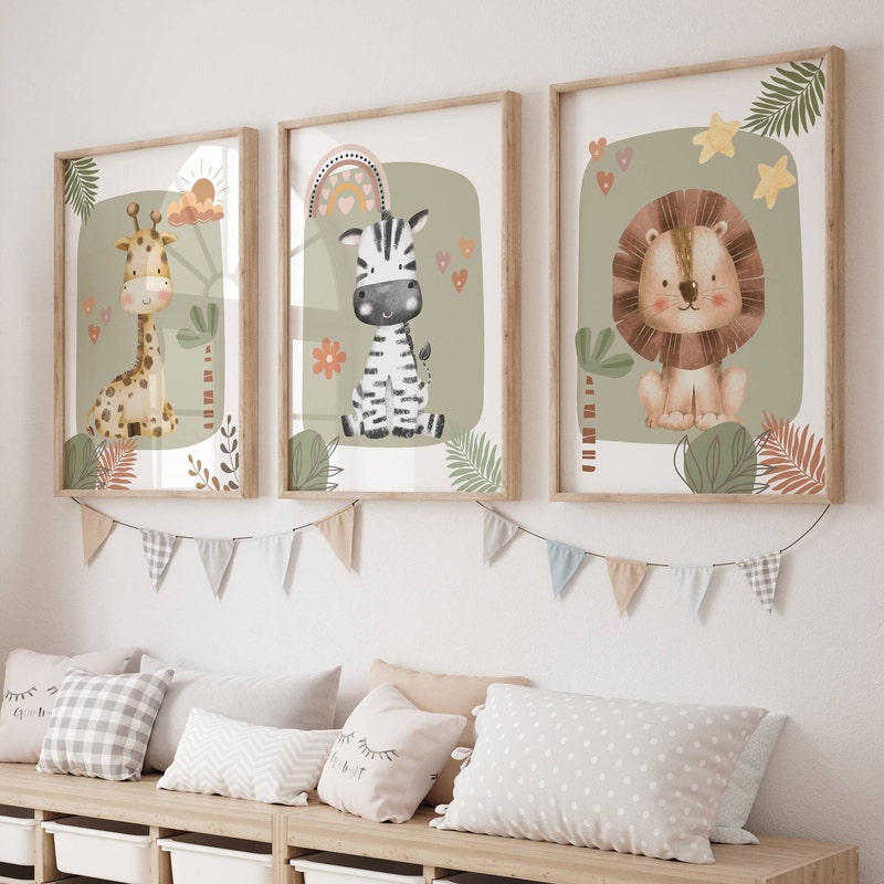 Sage Green Nursery Decor - Etsy UK