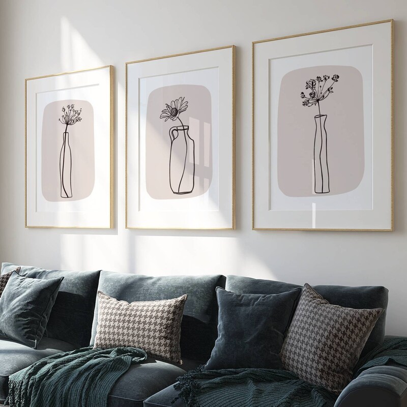 Wall Art Neutral - Etsy