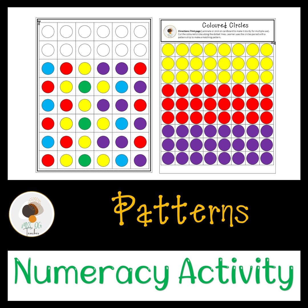 Patterns numeracy Activity - Etsy