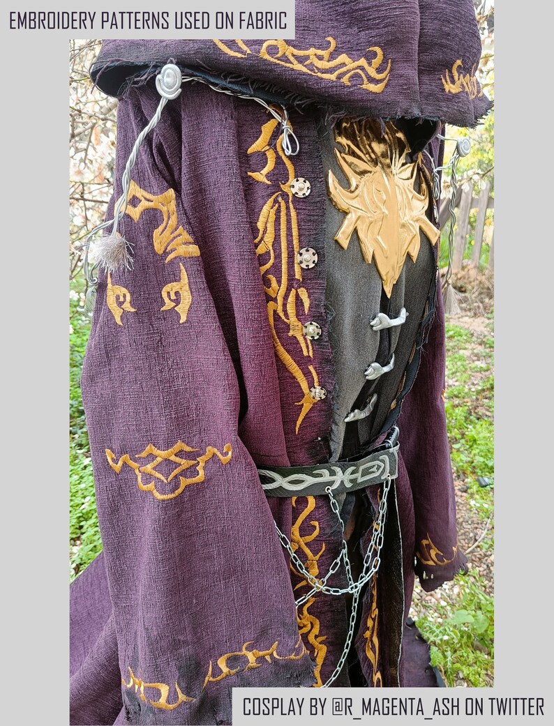 Final Fantasy XIV - Fandaniel - Embroidery Files for Cosplay & Patterns ...