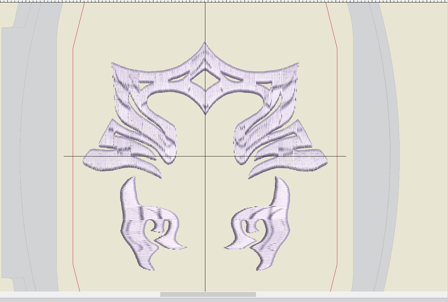 Final Fantasy XIV - Fandaniel - Embroidery Files for Cosplay & Patterns ...