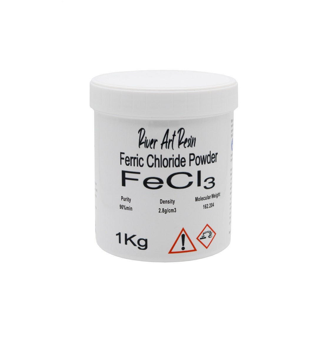 1kg Ferric Chloride Anhydrous Fecl3 96% Powder PCB Etching Makes 3L ...