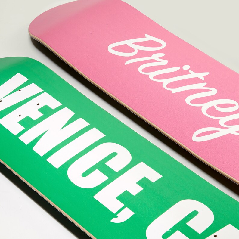 CCS Custom Personalized Skateboard Deck - Etsy