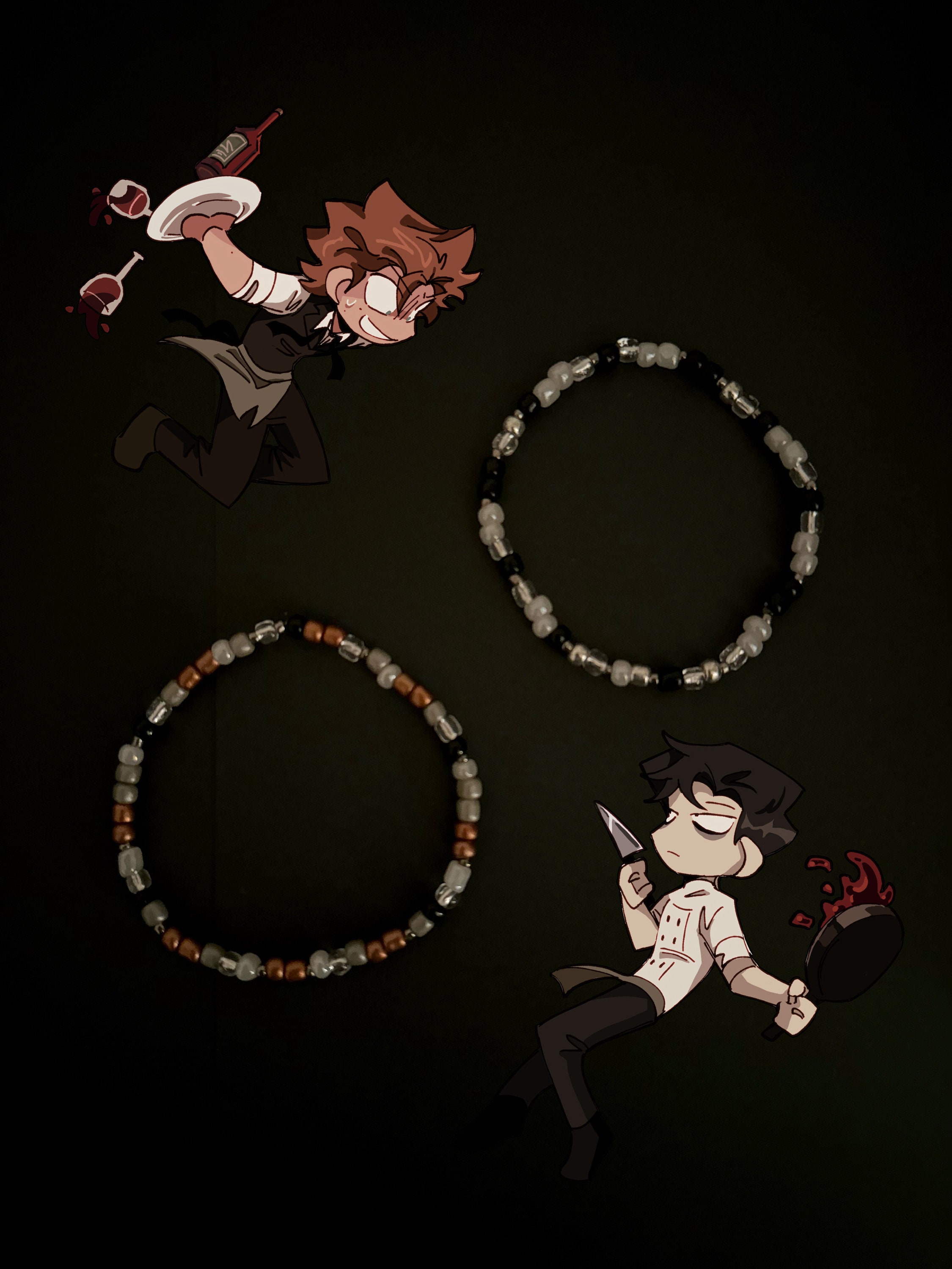 Dead Plate Game Inspired Bracelets Necklace Indy Jewelry Game Vincent ...