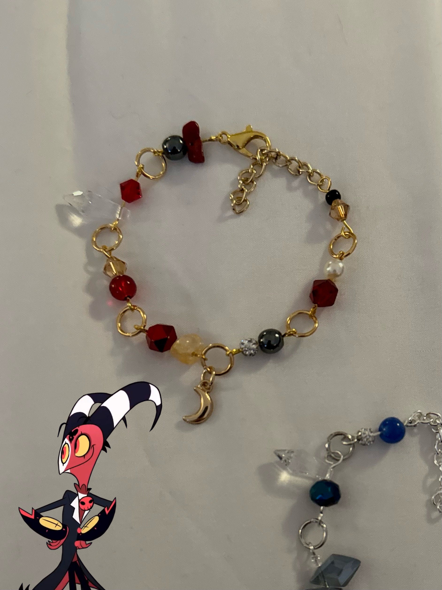 Helluva Boss Inspired Stolas Blitz Blitzø Bracelets Jewelry Stolitz ...