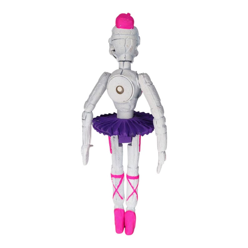 FNAF Five Nights at Freddys Ballora White 9 Animatronics Mexican Figure ...